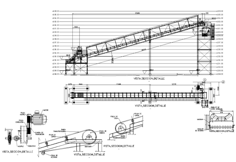 Recent Models: 3D Conveyor Belt DWG Models