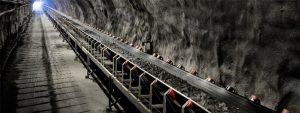 Underground Mining Conveyor Belt System