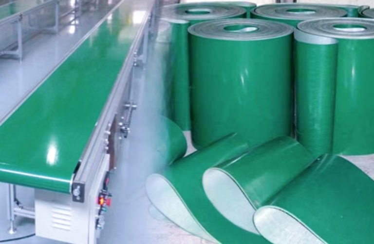 Industrial-Grade Black Conveyor Belt Material Options Available