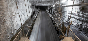 Underground Mining Conveyor Belt System