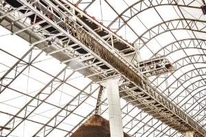 Tripper Conveyor System | Small Footprint But Large Stockpile