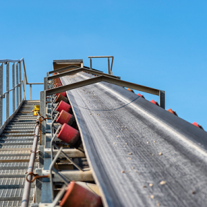 Durable Rubber Conveyor Belt for Heavy Duty Applications
